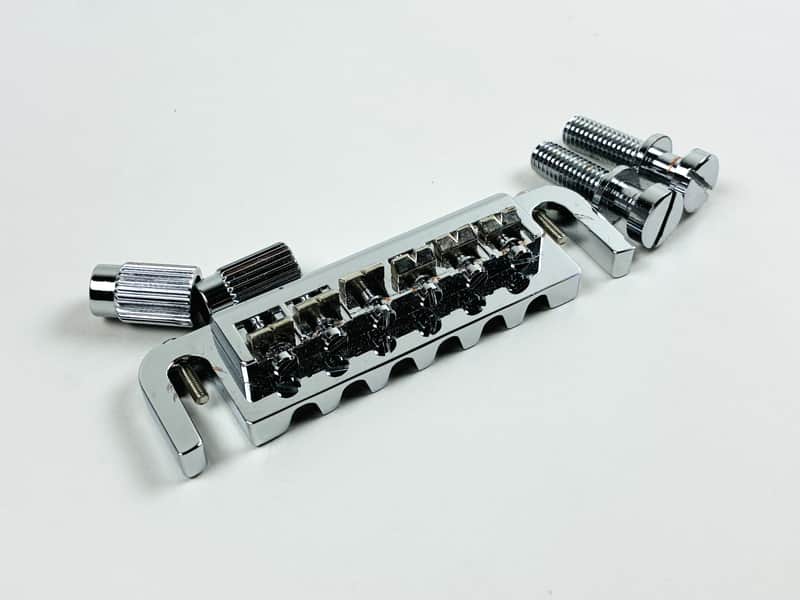 Bad Ass Style Adjustable Wraparound Guitar Bridge Tailpiece - | Reverb