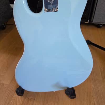 Fender Gold Foil Jazz Bass 2023 - Present - Sonic Blue | Reverb
