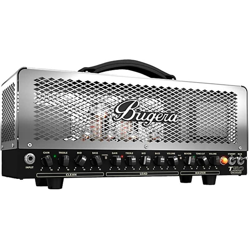 Bugera T50 Infinium 50W Tube Guitar Amplifier Head NEW - | Reverb