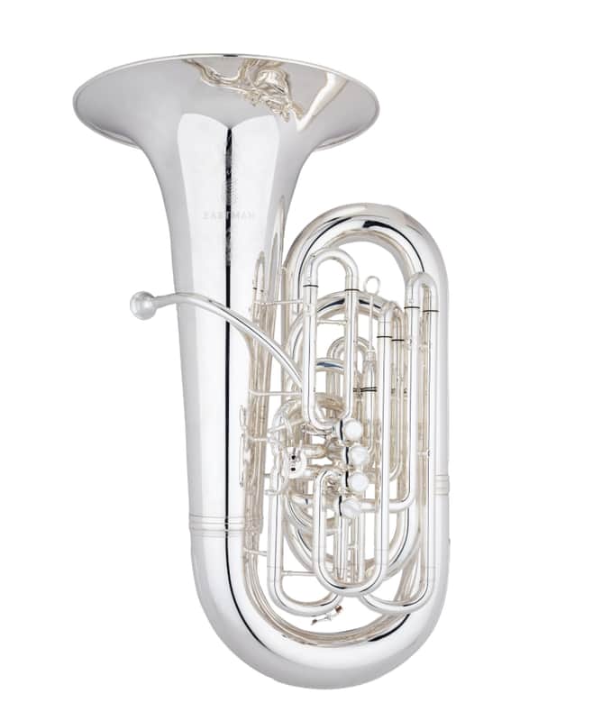 Eastman EBC834S CC Tuba in Silver Plate | Reverb
