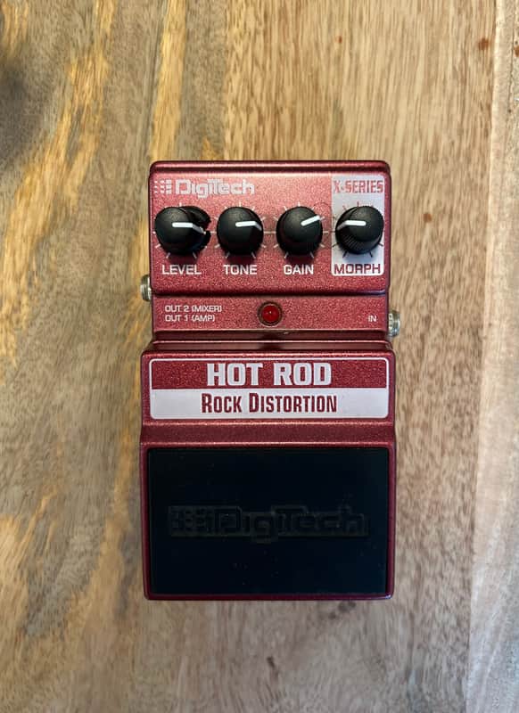 DigiTech Hot Rod Rock Distortion 2003 - 2015 - Red | Reverb