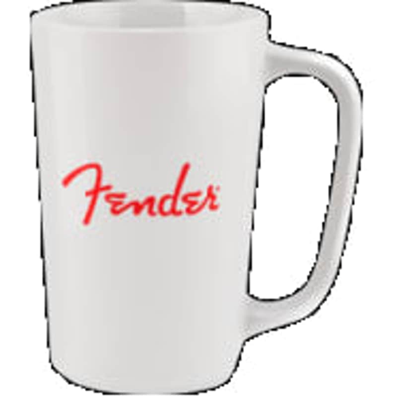 Fender #9170000012 - Fender Red Spaghetti Logo 14oz Stoneware | Reverb