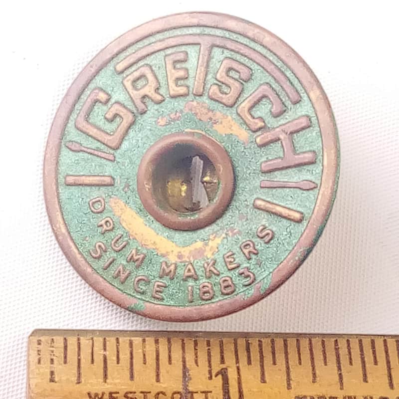 Gretsch 60s Snare Drum Round Badge Thick Sticks Vintage | Reverb