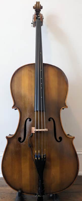 Pfretschner 'cello to KYDD 27" scale Bass Conversion 1950's - | Reverb