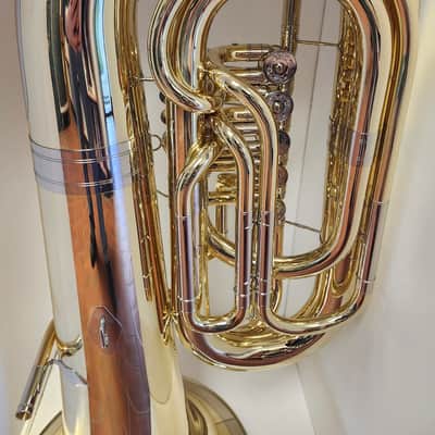 New Alexander 163 CC Tuba, Yellow Brass, 5 valves, Lacquered | Reverb