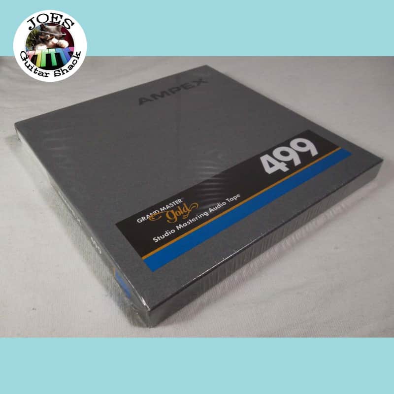 Ampex 499 Grand Master Gold 7 inch 1/4" x 1200 Length Reel to | Reverb
