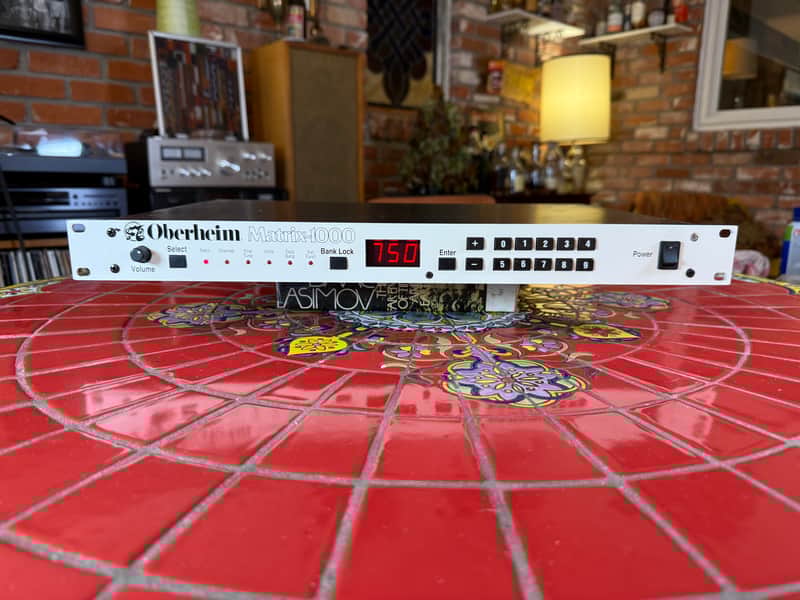 Oberheim Matrix 1000 Rare White Panel 6-Voice Synthesizer | Reverb