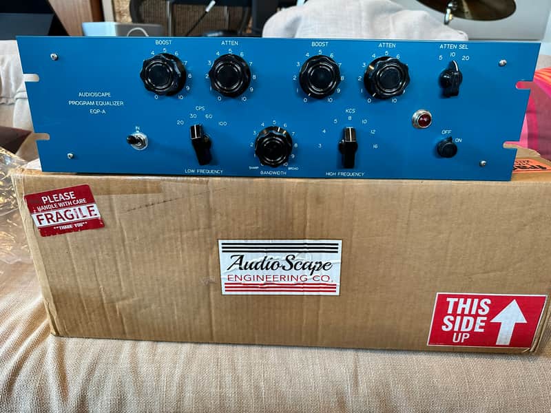 AudioScape Engineering Co. EQP-A Program Equalizer 2023 Blue | Reverb