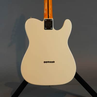 SX Vintage Furrian Tele Nashville Yellow Left Handed - Used | Reverb