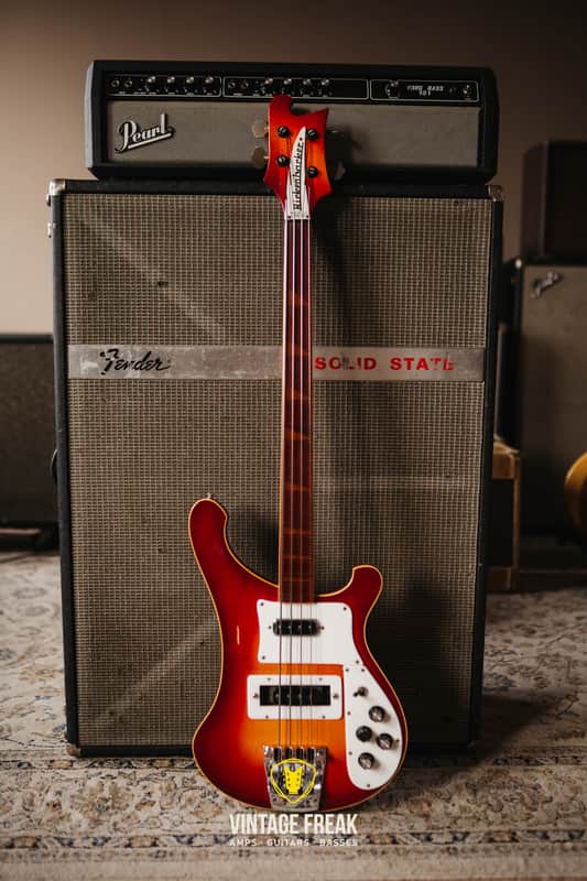 Rickenbacker 4003 Fretless 1980 - Fireglo | Reverb