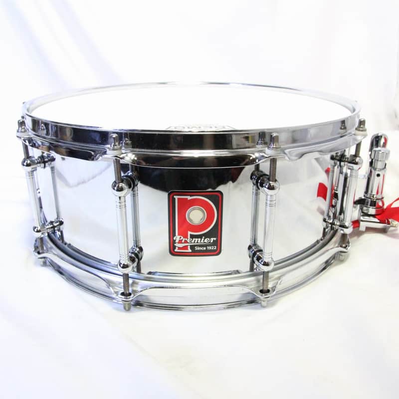 PREMIER 2653 Beatmaker Steel Snare 14x5.5 Premier Snare Drum | Reverb