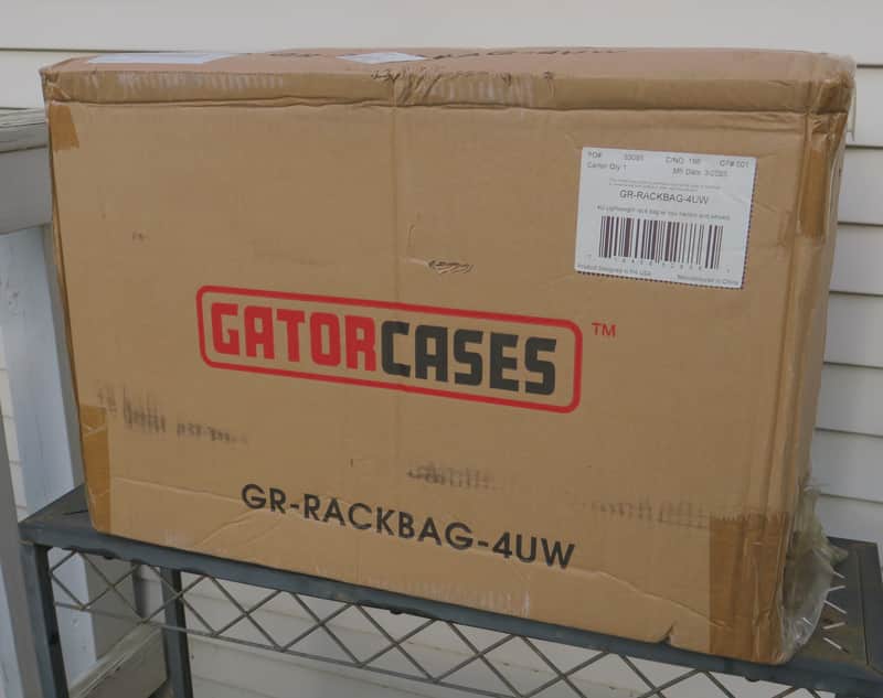 Gator GR-RACKBAG-4UW 4U rolling Rack Bag/Case | Reverb UK
