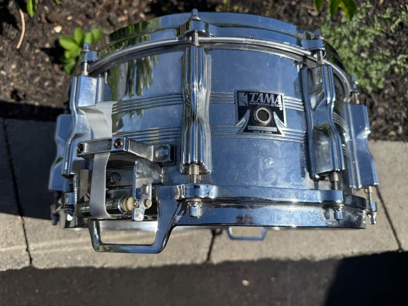 Tama 8056 Imperialstar Mastercraft Steel 6.5x14" 10-Lug Snare | Reverb
