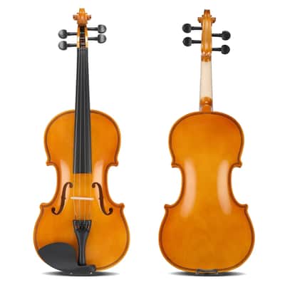 Cxxss 1/2 Acoustic Violin Basswood Full Sent Case Bow Rosin | Reverb