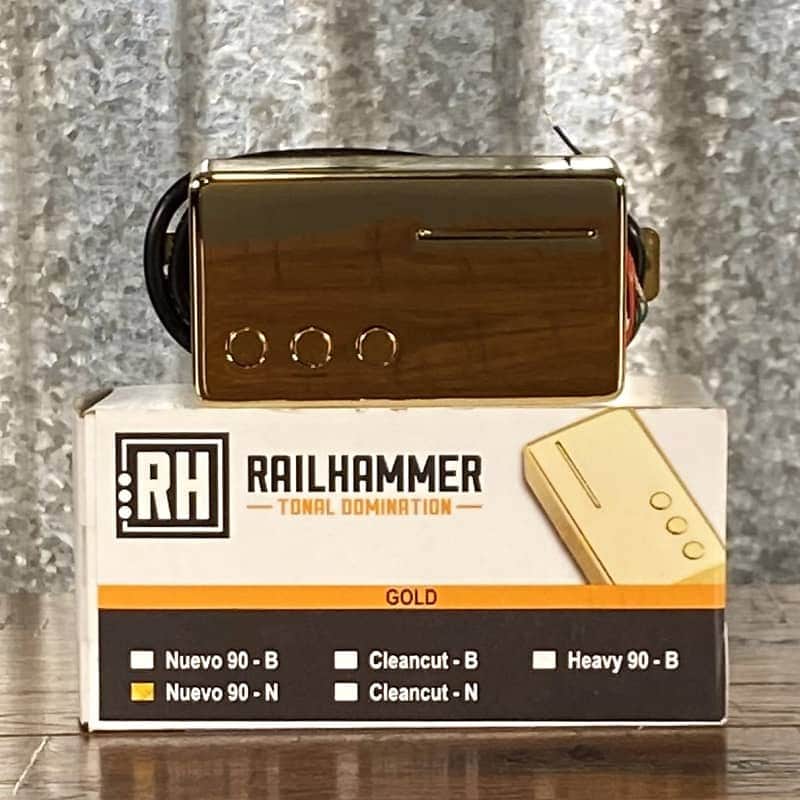Railhammer Nuevo 90 Neck Gold Humcutter Guitar Pickup | Reverb
