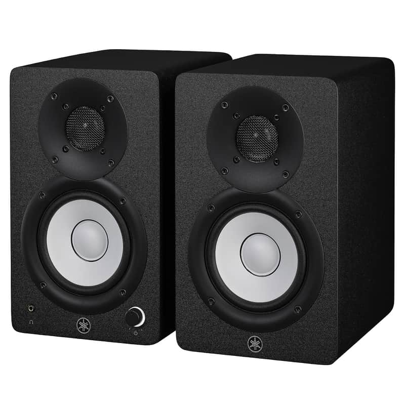 Yamaha HS4 4.5" Two Way Bass Refiex Powered Studio Monitors | Reverb