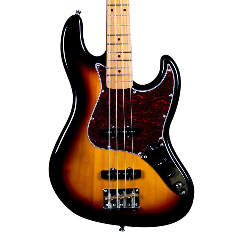 Jet JJB300 Jazz Bass - Sunburst | Reverb