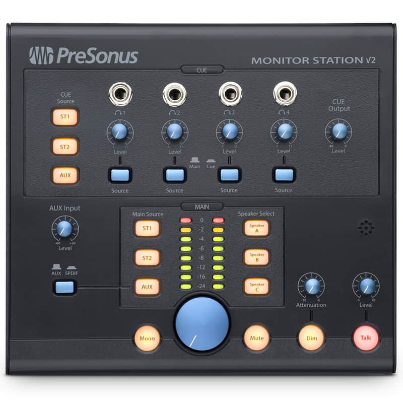 PreSonus Monitor Station V2 Desktop Monitor Controller | Reverb