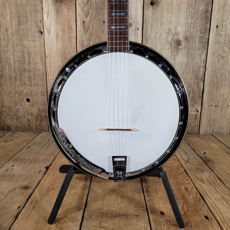 Alvarez Deluxe 5 String Banjo 1970s | Reverb