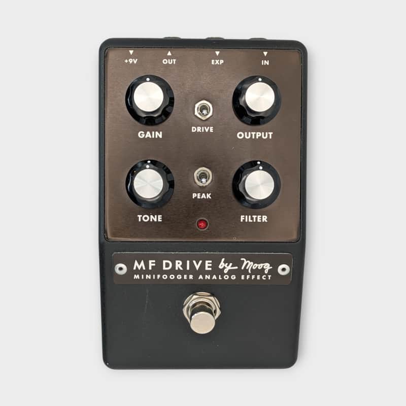 Moog Minifooger MF Drive 2013 - Black | Reverb