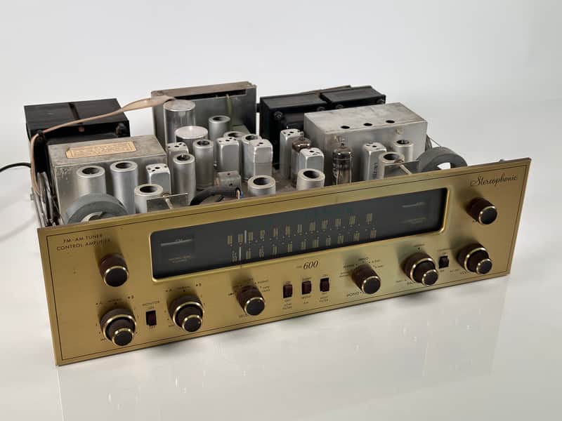 The Fisher TA-600 AM/FM Tube Tuner Amplifier Receiver | Reverb