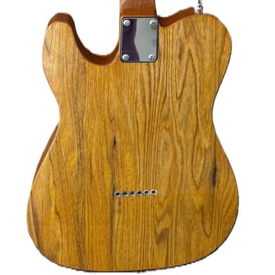 Custom Telecaster style with Flamed Spalted Maple top & | Reverb