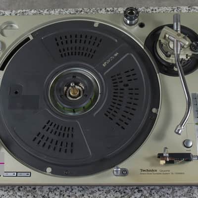 Technics SL-1200MK5 Silver Direct Drive DJ Turntable in Good | Reverb