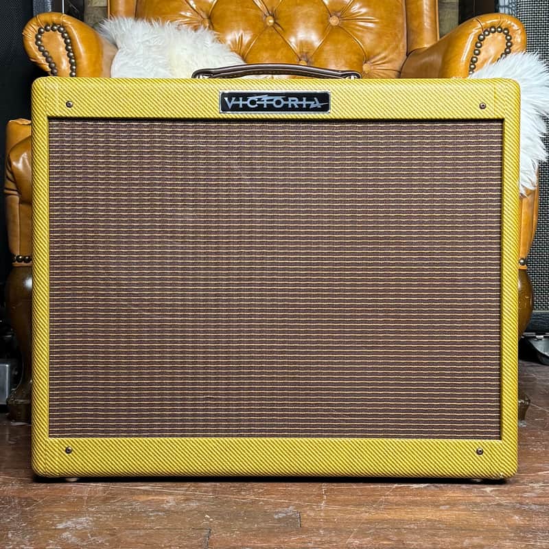 Victoria 35210-T Tweed Super Amp 2x10 Tube Combo Amplifier W/ | Reverb