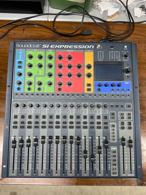 Soundcraft Si Expression 1 16-Channel Digital Mixer (w/Dante | Reverb