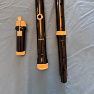 Aulos AF-1 Baroque Flute 1990’s - ABS Resin | Reverb
