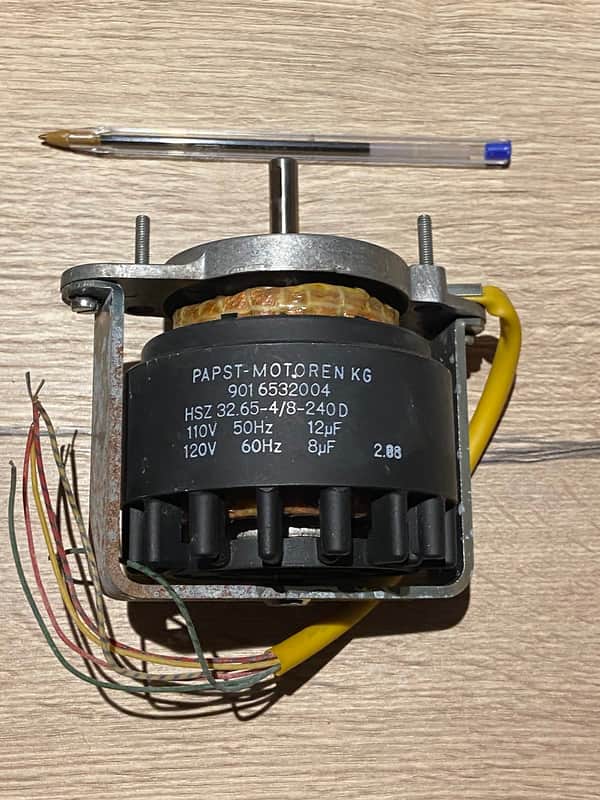 Telefunken AEG M12 magnetophon Papst Motor NEW 70s | Reverb