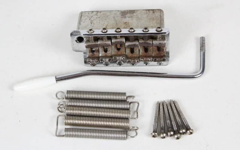RARE 1963 Vintage Fender Stratocaster Tremolo BRIDGE "PAT. | Reverb