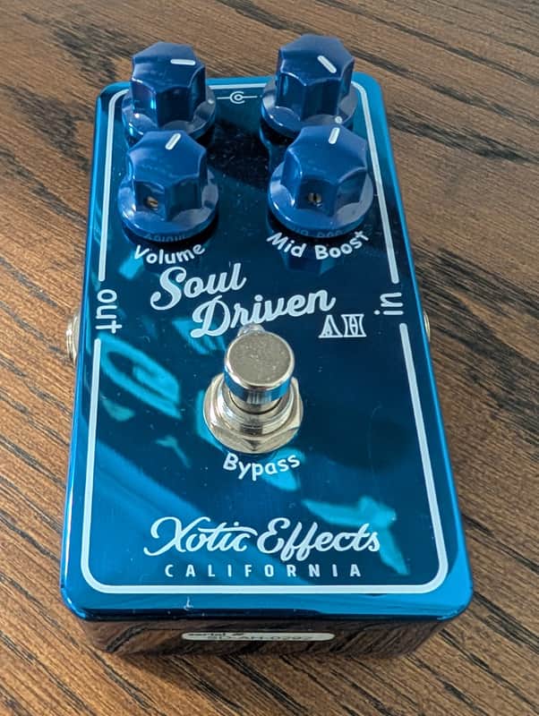 Xotic Soul Driven AH Allen Hinds Signature S/N 292- Blue | Reverb
