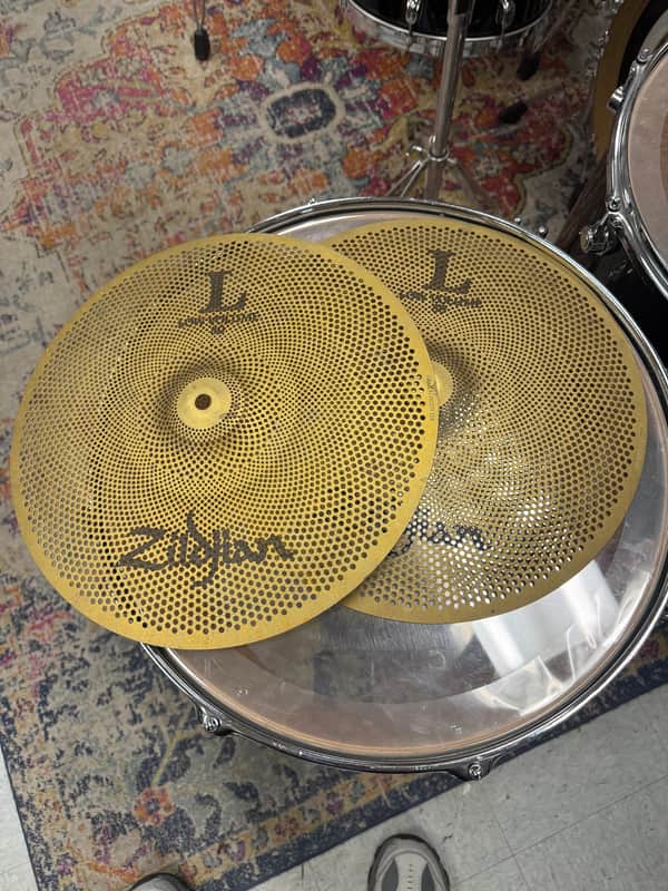 Zildjian 14" L80 Low Volume Hi-Hat Cymbals (Pair) 2015 - | Reverb