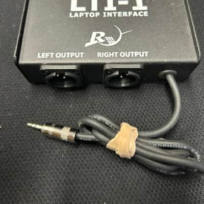 RapCo LTI-1 Stereo Laptop Interface 2012 - Present - Black | Reverb