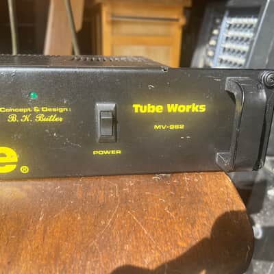 Tube Works Mosvalve MV-962 Guitar Power Amp with new pots | Reverb