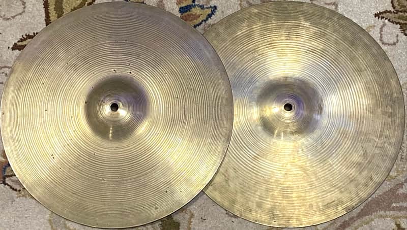 Zildjian 1960s Avedis 14” Hi-Hats - Good Condition - We Ship | Reverb
