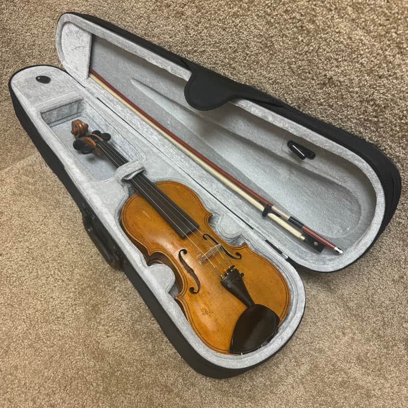 Giovan Paolo 4/4 Size Maggini Violin W/ Case & Bow | Reverb