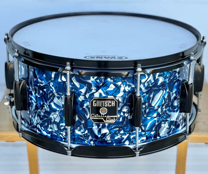 Gretsch Catalina Club 6.5x14 Snare Drum Alien Blue | Reverb