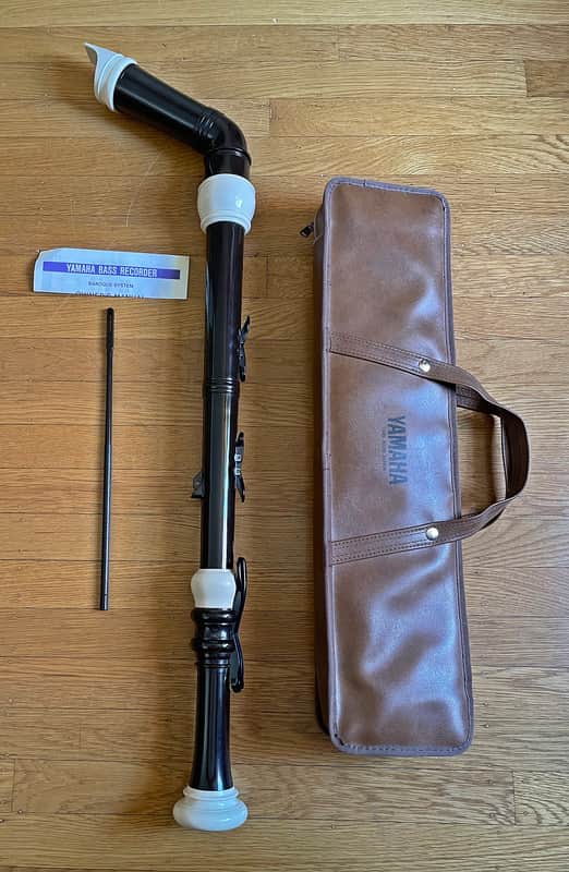 Yamaha YRB-302B Professional Bass Recorder With Baroque | Reverb