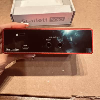 Focusrite Scarlett Solo 3rd Gen USB-C Audio Interface | Reverb