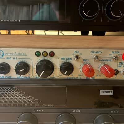 Summit Audio 2BA-221 Mic and Line Module 2010s - Silver | Reverb