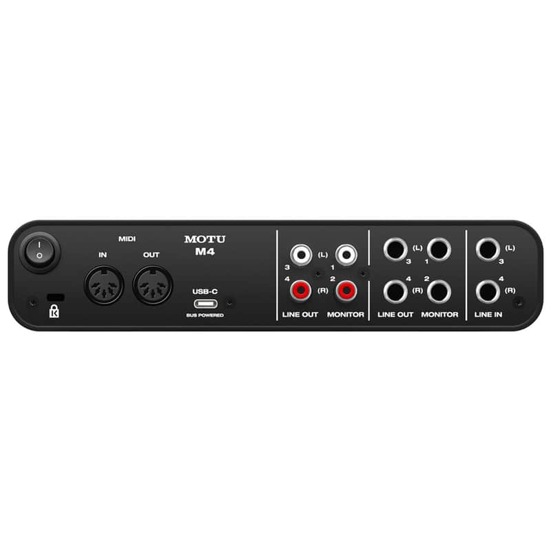 MOTU M4 USB-C Audio Interface | Reverb