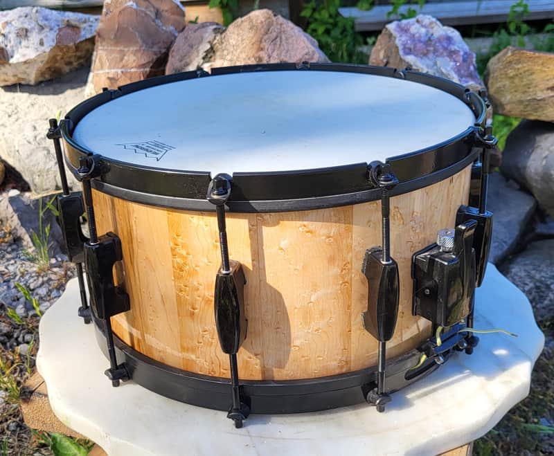Sonic Assault Weapons 13” x 7” Birdseye Maple snare 2016 - | Reverb