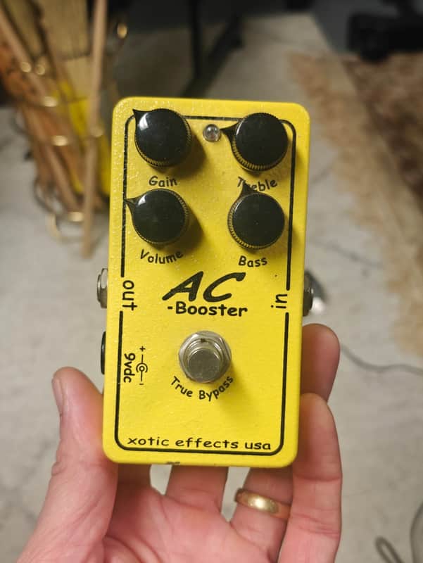Xotic AC Booster 2007 - 2020 - Yellow | Reverb