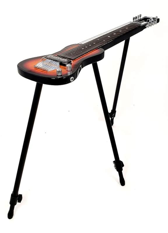 SX Lap 8 Ash 3TS 8 String Lap Steel Guitar w/Stand, Certano | Reverb