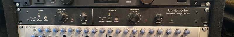 Earthworks Lab 102 Dual-Channel Microphone Preamplifier Low | Reverb