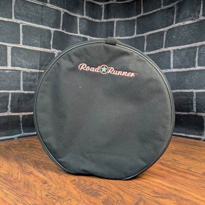 Road Runner 12"x13" Padded Tom Drum Bag - Black | Reverb