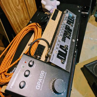 Tech 21 Fly Rig 5 and Playtech GPA100 Power Amplifier | Reverb