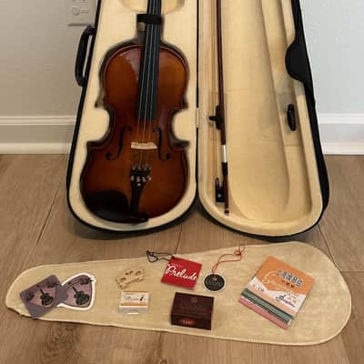 Cecilio CVN-300 4/4 Violin With Case, Bow, Shoulder Rest, | Reverb